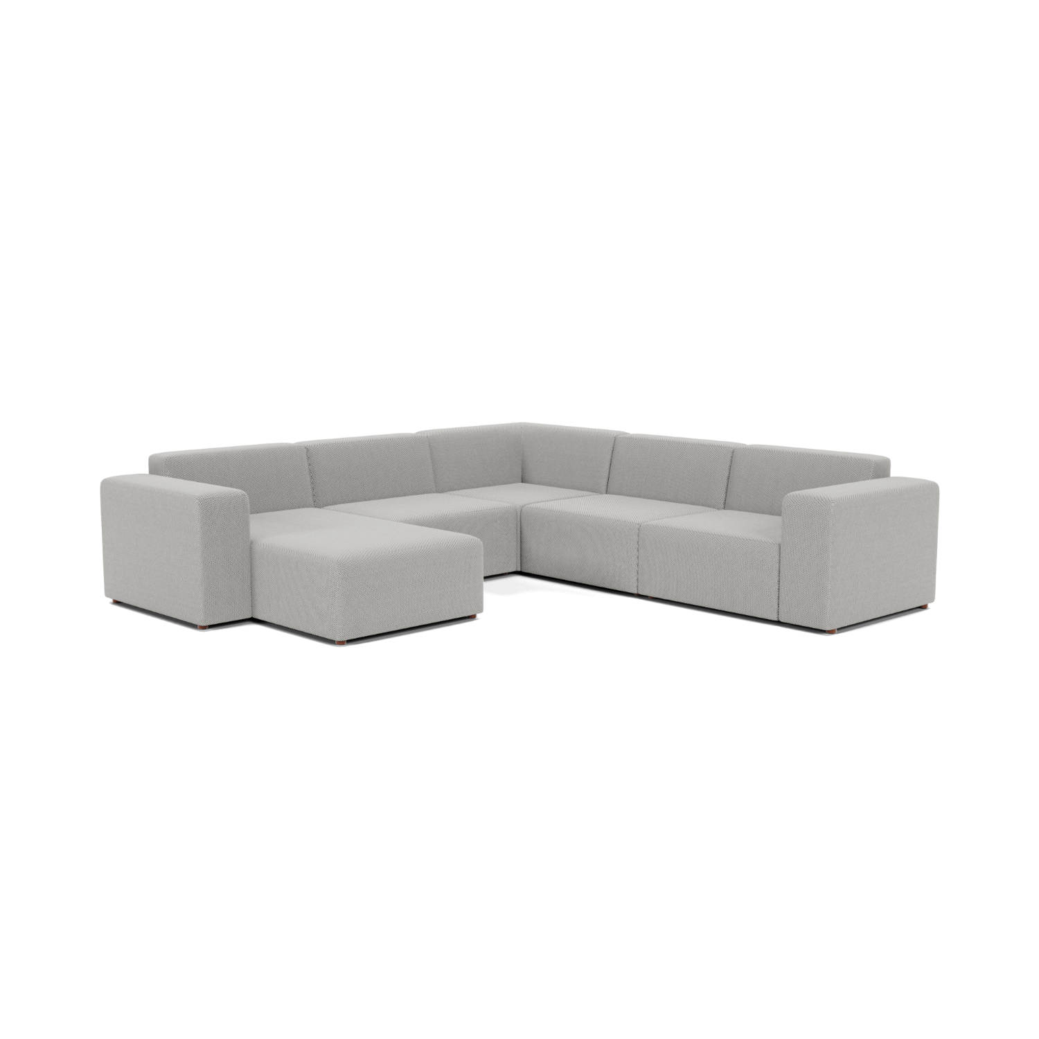 Extra Large Modern Modular Sectional | Family Size (5 Seats)
